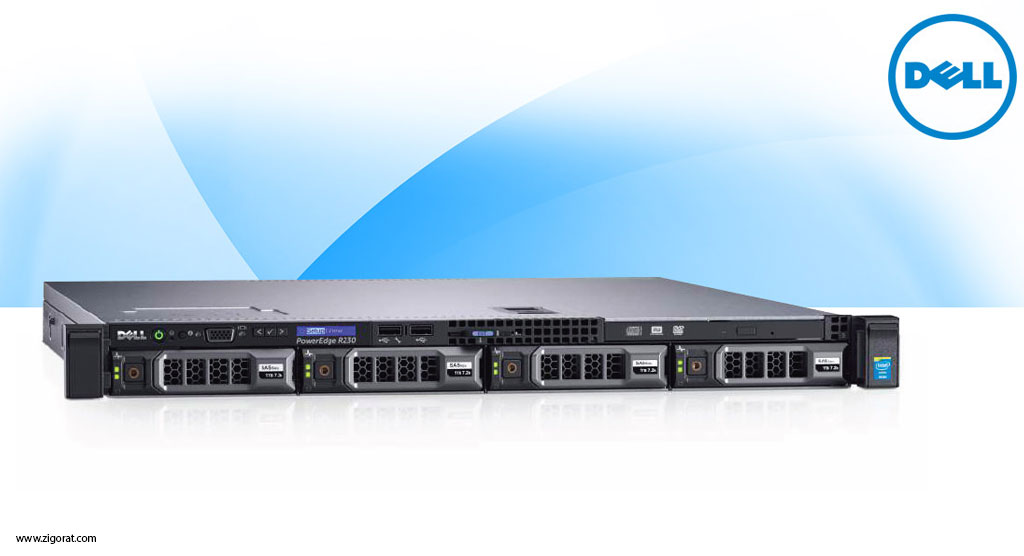 معرفی سرور Dell PowerEdge R230 - گارانتی زیگورات تکنولوژی - زیگورات ...